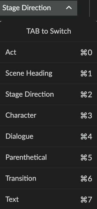 Stage Play Script Format Example